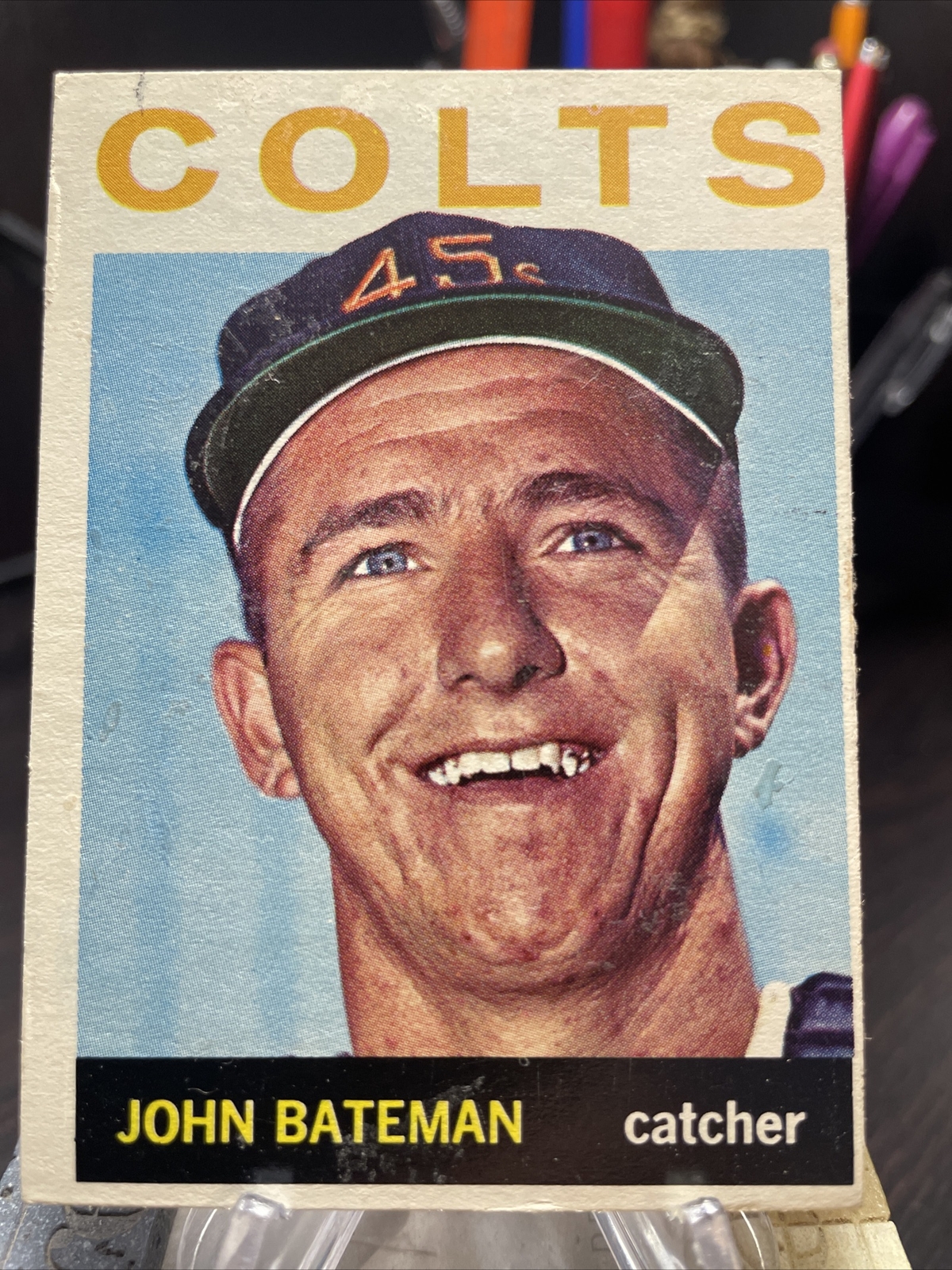 1964 Topps / #142 John Bateman / Houston Colt .45s, Raw Card | eBay