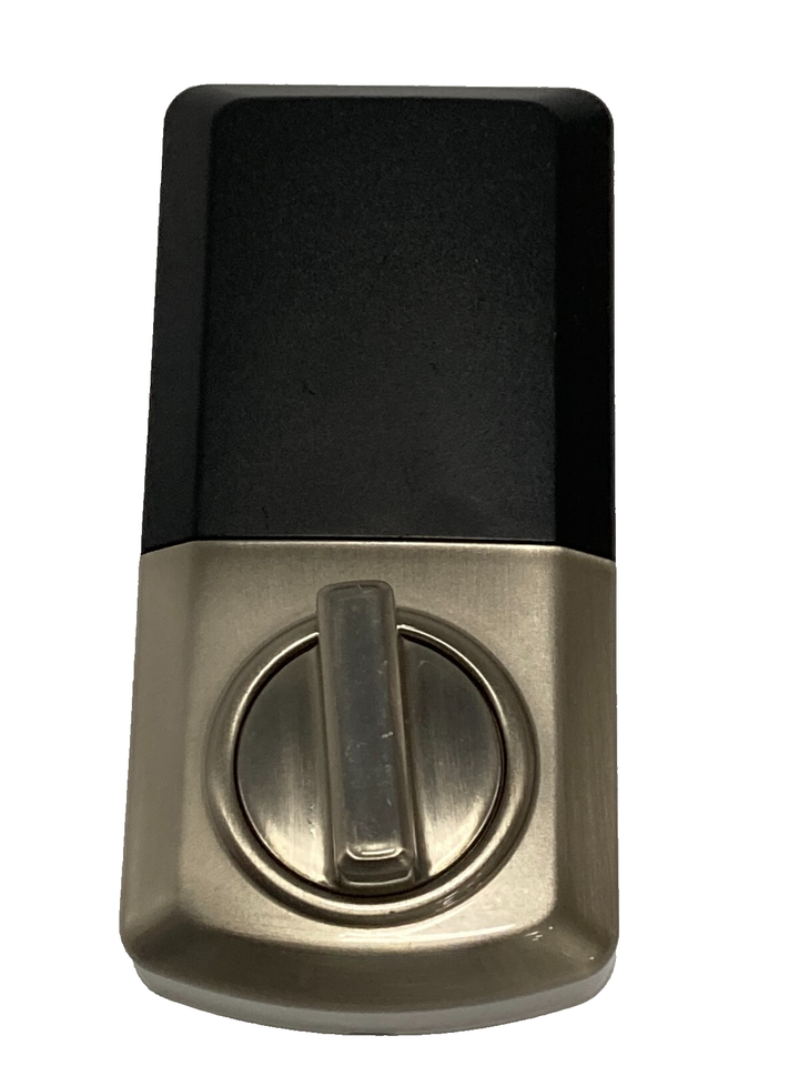 Kwikset Smart Deadbolt Powerbolt 250, 10 Button Keypad Door Lock, Satin ...