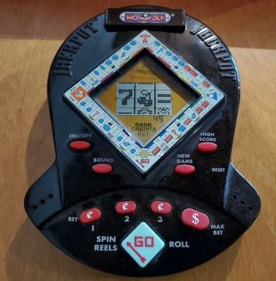 Monopoly Jackpot LCD Handheld Slot Machine Game Vintage 1999 Hasbro | eBay
