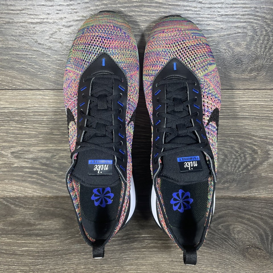 Nike Men's Air Max Flyknit Racer Multicolor Shoes Sneakers Trainers ...