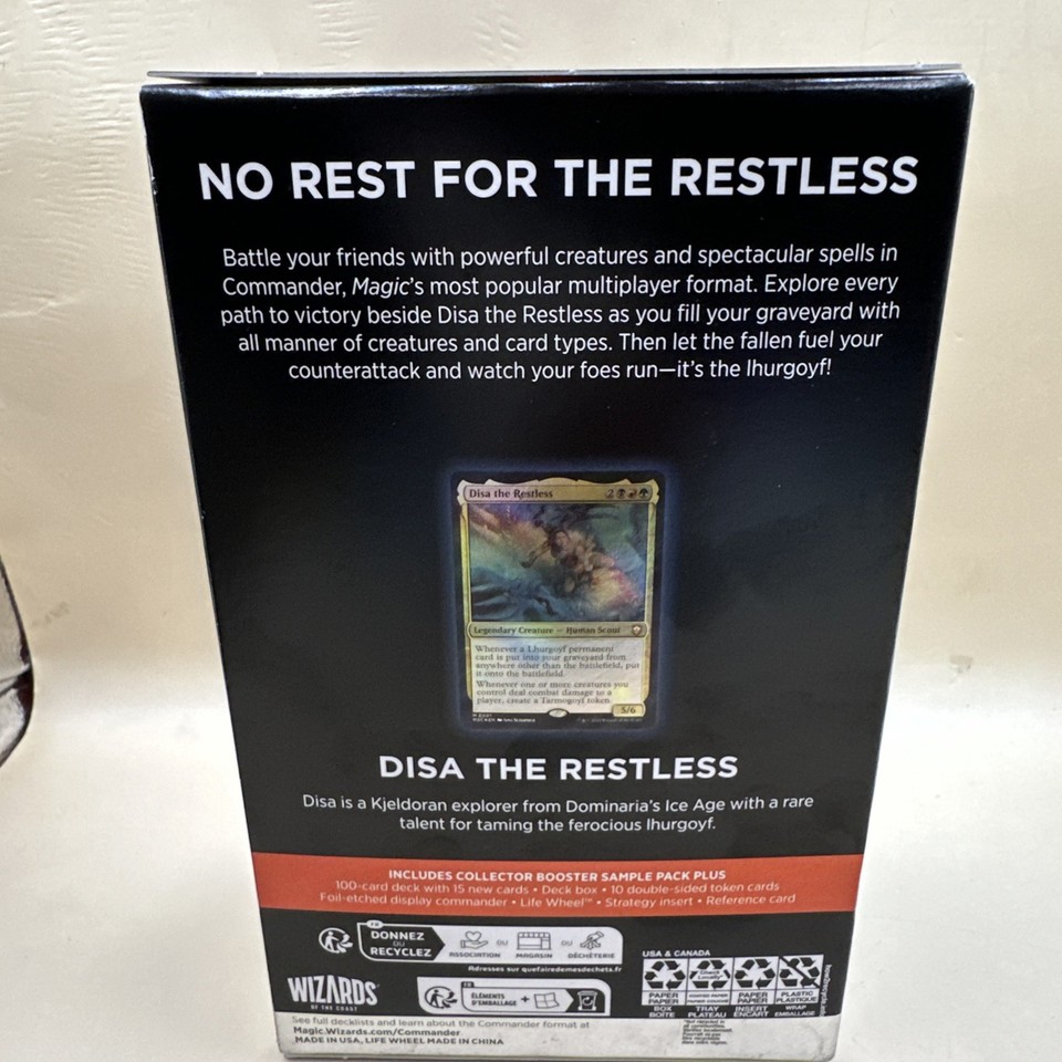 Magic The Gathering Graveyard Overdrive Modern Horizons III Commander ...