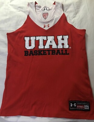 Under Armour University of Utah Utes Basketball Reversible Jersey Small ...