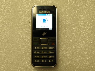 Samsung SGH S125G - Black On Silver (TracFone) Cellular,Fast Shipping ...