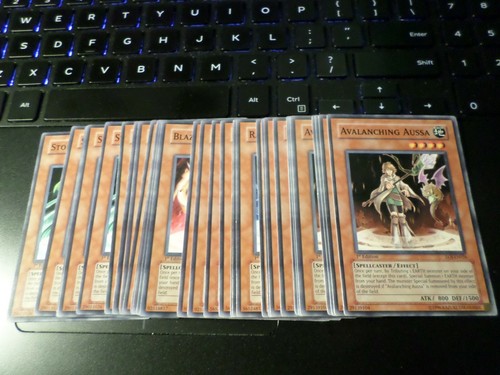 YUGIOH AVALANCHING AUSSA RAGING ERIA BLAZING HIITA STORMING WYNN SET OR ...