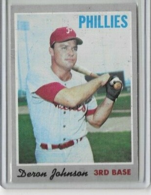 1970 Topps #125 Deron Johnson Philadelphia Phillies | eBay