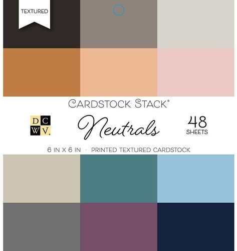DCWV®️ MAT STACK - DCWV - 6 X 6 - NEUTRALS DOUBLE SIDED (48 SH) PS-005 ...