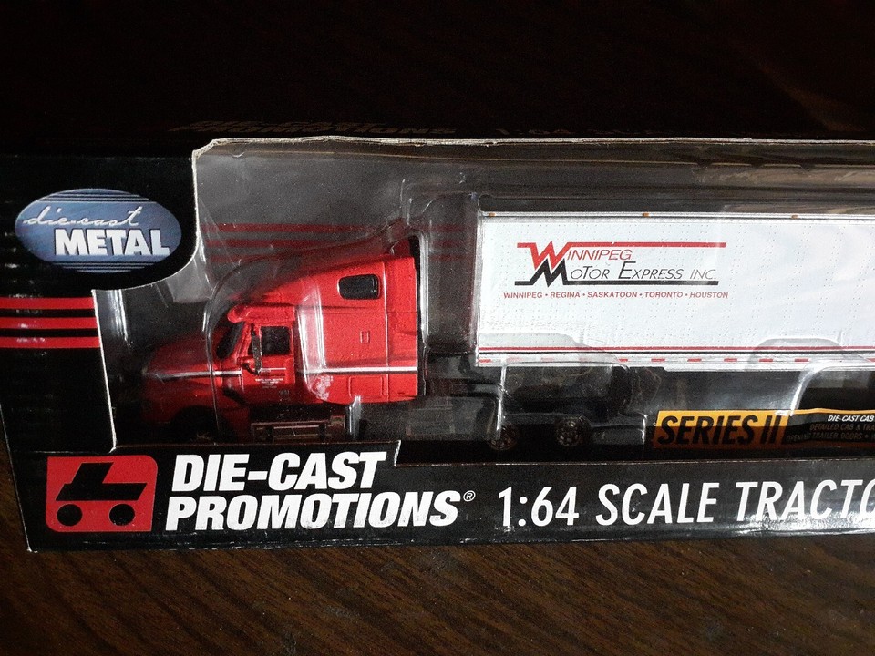 DCP 31398 Winnipeg Motor Express Freightliner Van Trailer 1/64 | eBay