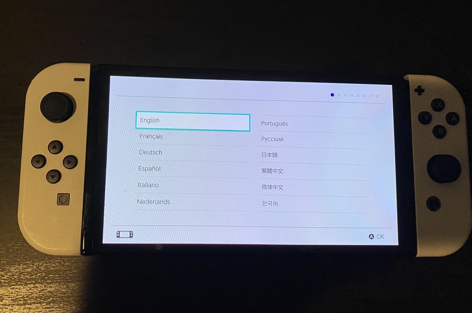 Genuine Nintendo Switch OLED Handheld Console & Joycons Only -wifi NOT ...