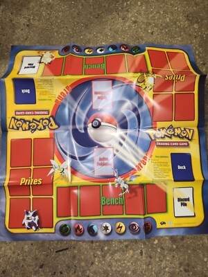 Vintage Original Pokemon Play Mat - Base Set Trading Card Game | eBay