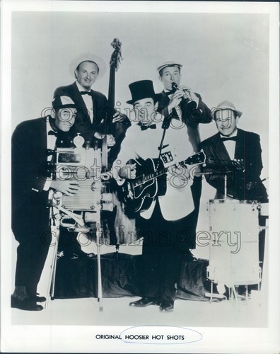 1967 Hoosier Hot Shots Jazz Band of Indiana Trietsch Family Press Photo ...