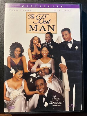 The Best Man (DVD, 1999) Taye Diggs Nia Long Widescreen Edition ...