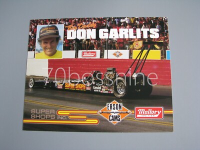 DON GARLITS 1985 SUPER SHOPS TOP FUEL DRAGSTER 8X10 NHRA DRAG RACING ...