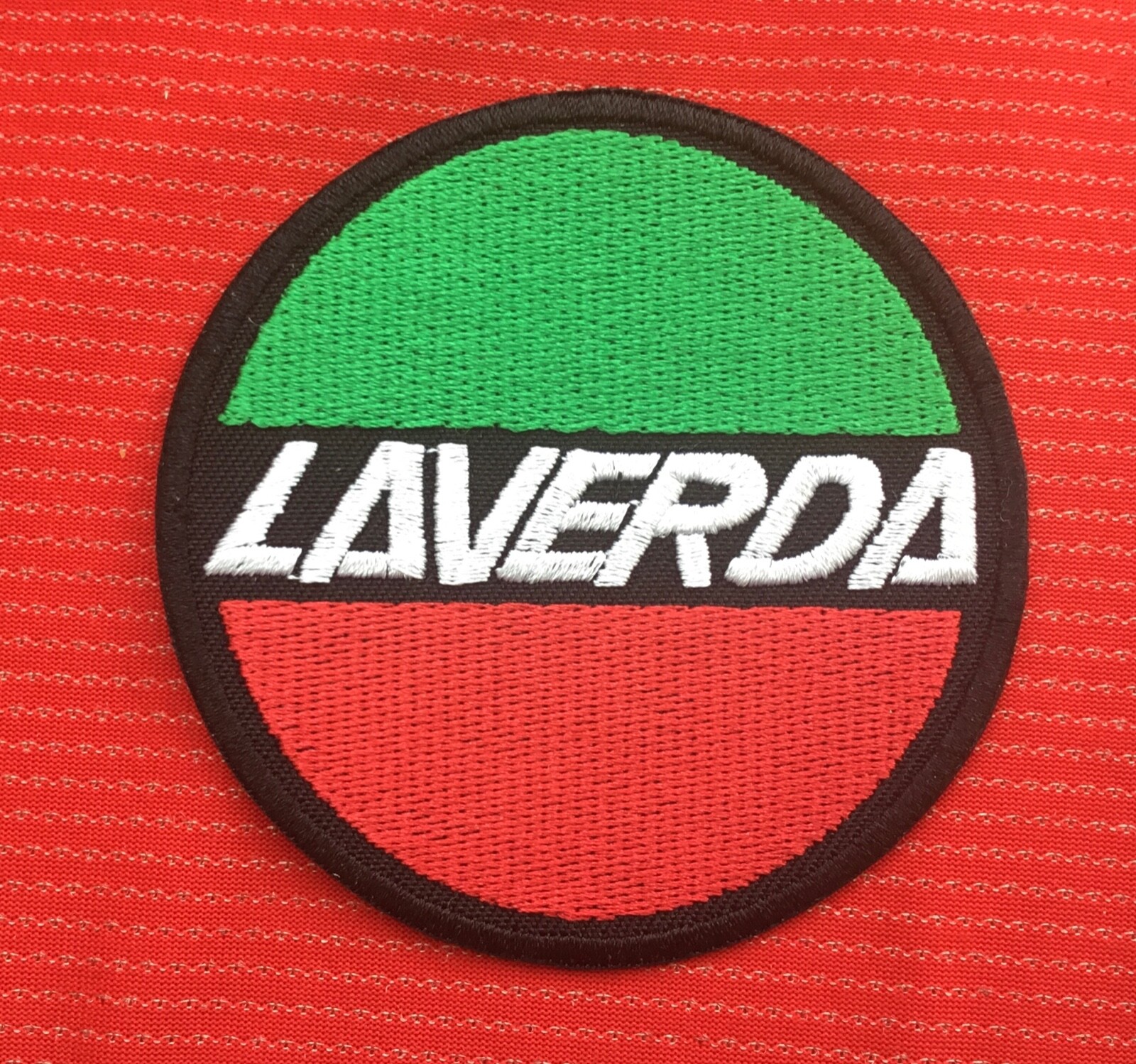Laverda logo super bike SFC 750 motorcycle Jota scooter sew iron on ...