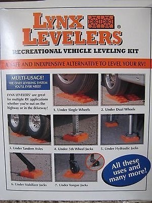 Lynx Levelers 10/pack- The Origional RV Leveling System | eBay