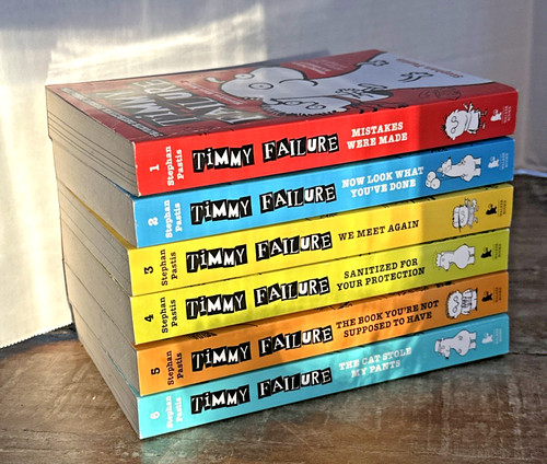 Timmy Failure Totally Catastrophic 6 Books Collection Set Stephan ...