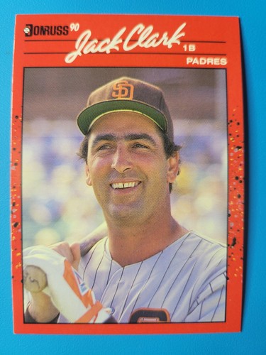 Jack Clark #128 Padres ⚾ 1990 Donruss Baseball Card | eBay