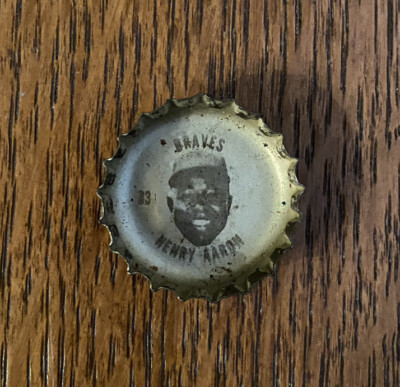 Hank Aaron Braves 1968 Coke baseball bottle cap Rare HOF | eBay