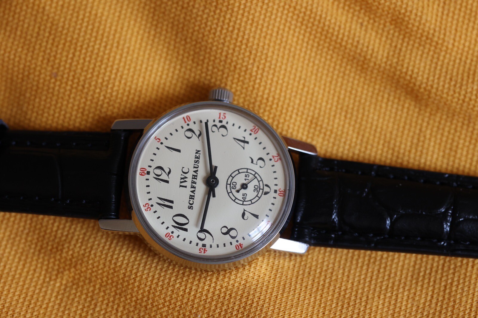 Vintage Soviet Watch Pobeda IWC Schaffhausen. Cal: ZIM 2602. | eBay