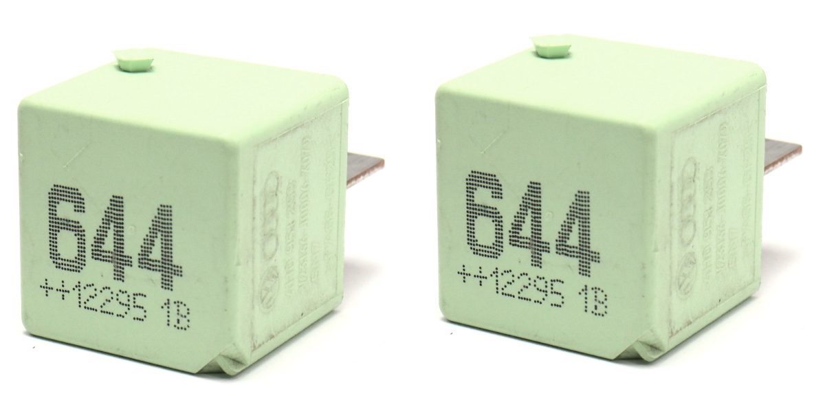 2x Power Relay # 644 VW Jetta Golf Passat Audi A3 A4 - Genuine - 4H0 ...