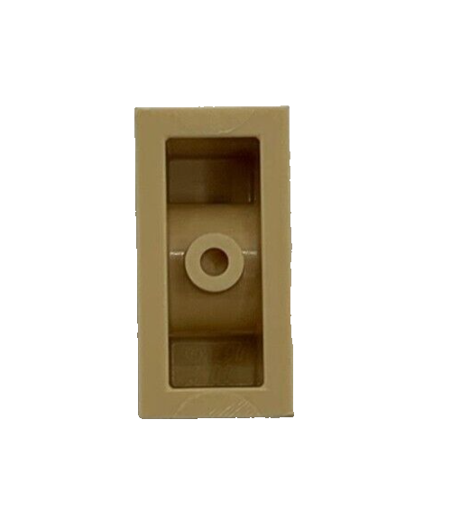 Lego 3700 Tan Technic Brick 1 x 2 With 1 Pin Hole Element 4205107 | eBay