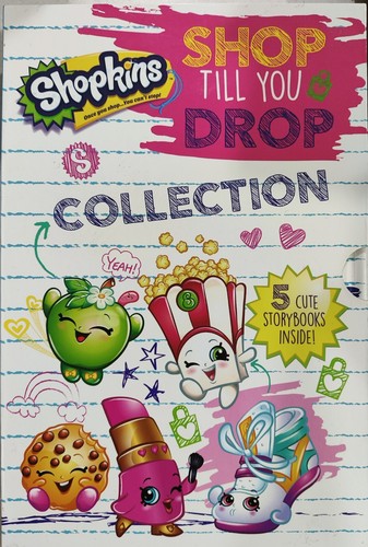 Shopkins Shop Till You Drop Collection 5 Book Box Set, Free Postage ...