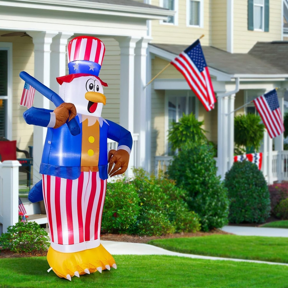 Patriot Eagle For Parade Float Rincon Ready For Parade Effingham