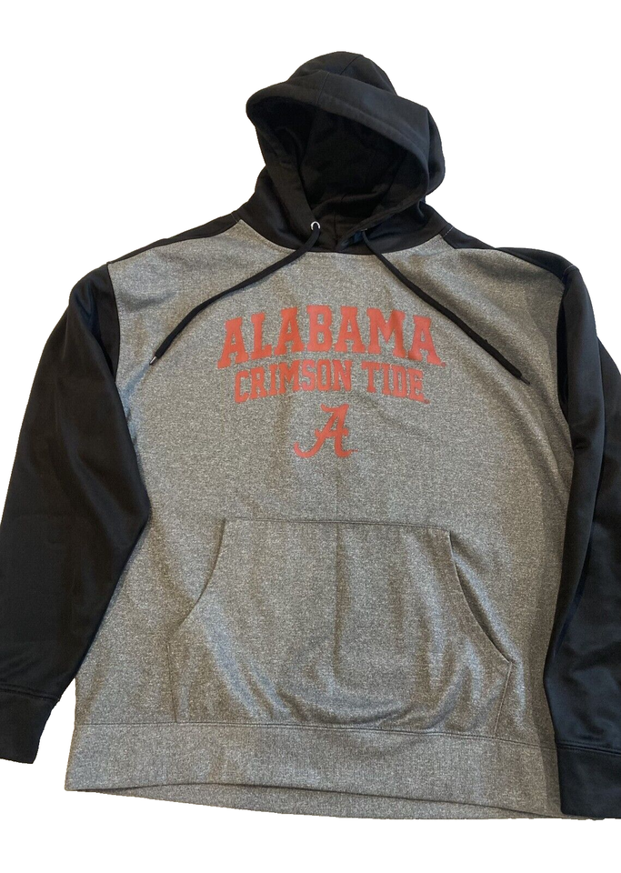 Alabama Crimson Tide Gray with black sleeve Old Varsity Brand 24 ...