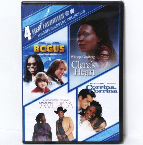 4 FILM FAVORITES WHOOPI GOLDBERG COLLECTION DVD Bogus, Clara's Heart ...