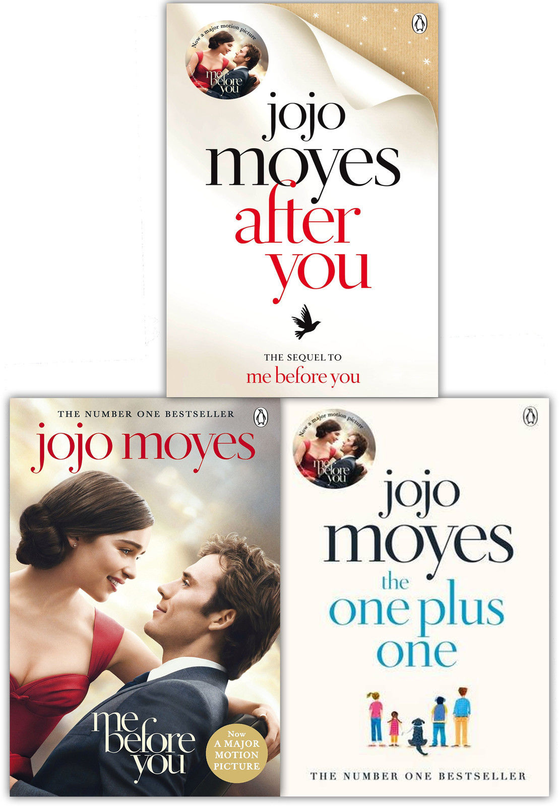 Jojo Moyes Collection 3 Books Set After You Me Before You The One Plus One NEW | eBay UK