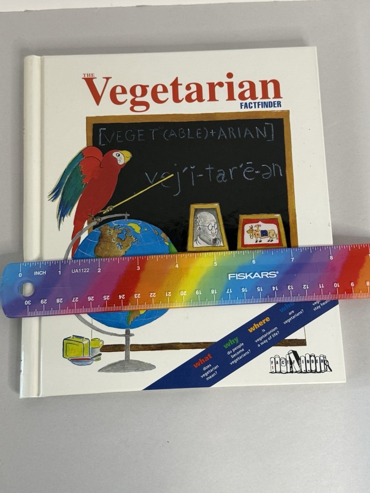 The Vegetarian FactfinderBook by Ellen Klavan First Printing 1996 | eBay
