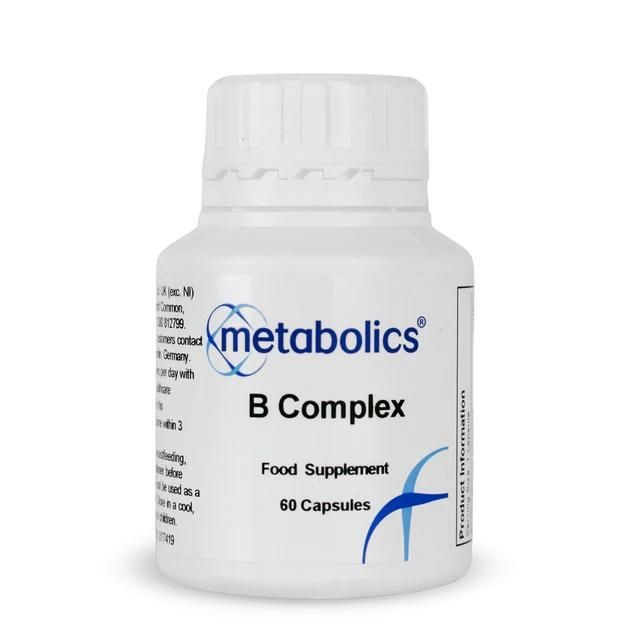 Metabolics Vitamin B complex (highly Bioavaible) 60 capsules | eBay UK