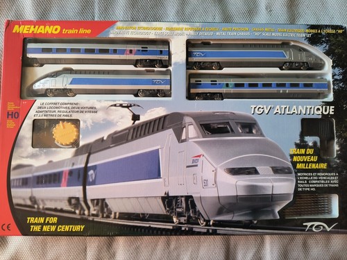 Mehano TGV Atlantique "HO" Scale Complete Train Set | eBay