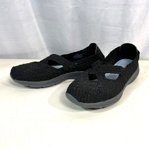 Easy Spirit e360 Shoes Women 8M Quest Woven Elastic Mary Jane Flats ...