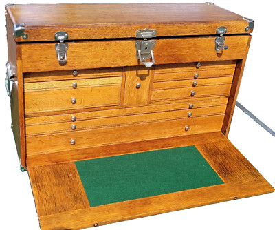 H. Gerstner & Son 11 Drw 052 Journeyman Toolmakers Chest BEAUTIFUL OAK ...
