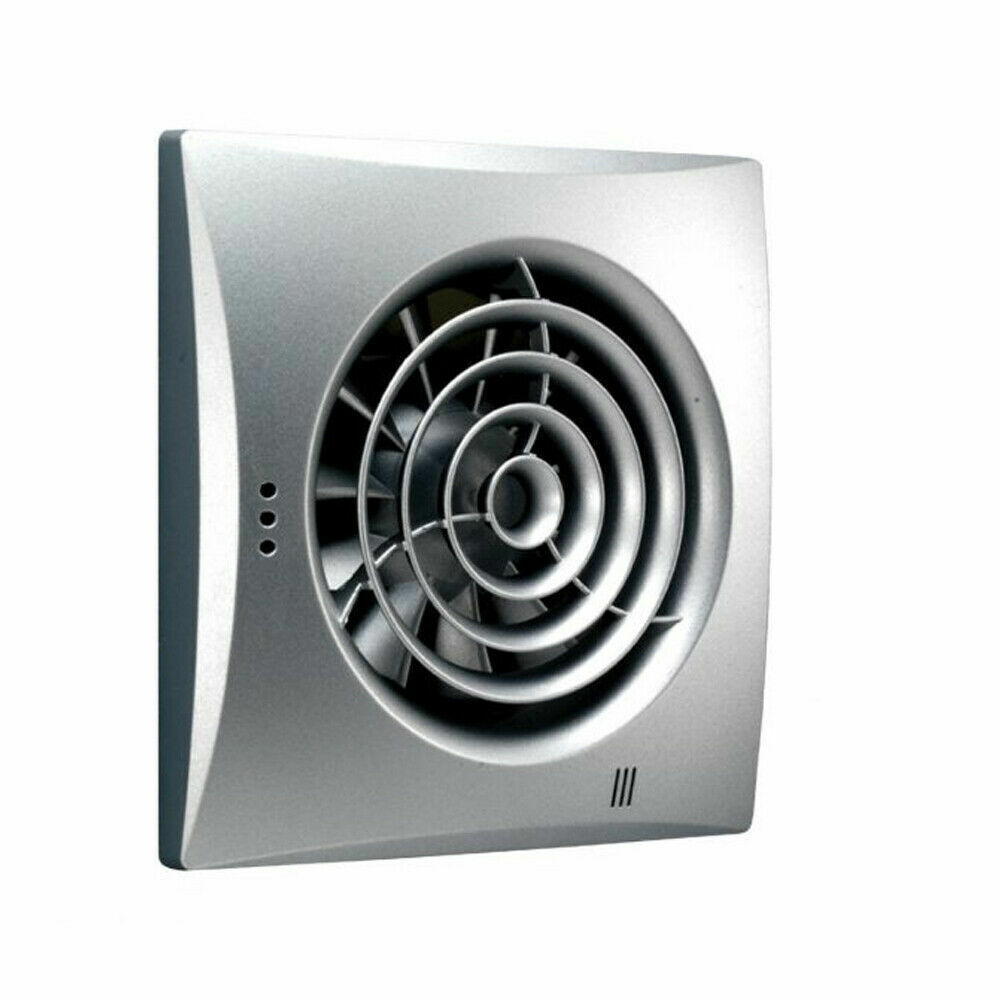 100mm Chrome Extractor Fan + Timer for Bathroom & Shower 4" | eBay UK