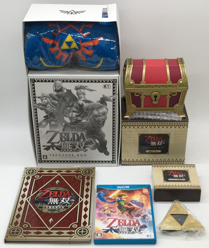 Wii U ZELDA Musou Treasure Box Limited Hyrule Warriors KOEITECMO 2014 ...