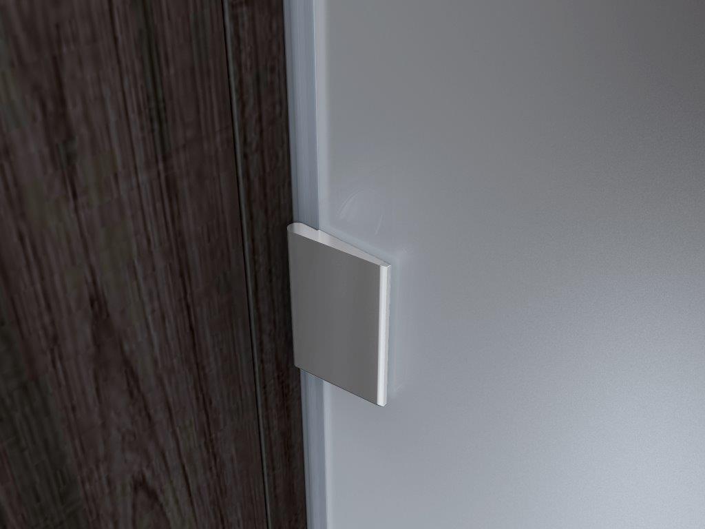 Glas Urinal Trennwand FROST 90x40cm Schamwand Pissoir Urinalwand WC ...