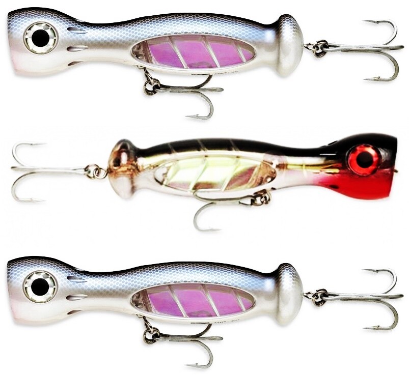3 Rapala / Williamson Jet Popper JP5 MU / NS - 2oz Big Game Lures Tuna ...