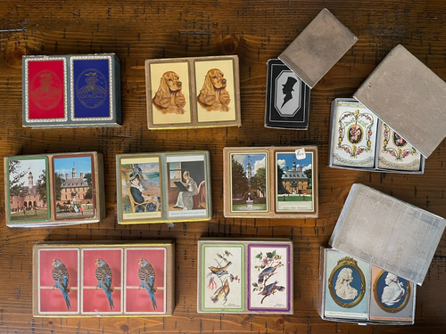 Lot of 10 Vintage Congress Playing Card Decks - All Complete | eBay
