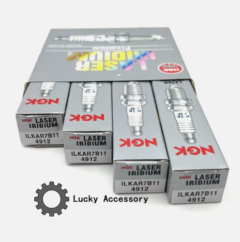 4Pcs Spark Plug Iridium NGK 4912 ILKAR7B11 For Toyota Corolla Scion ...