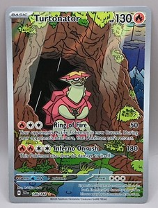 Turtonator 2024 Scarlet & Violet: Stellar Crown #146/142 Illustration ...