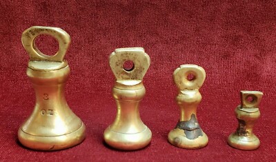 Scales - Brass Bell Weights