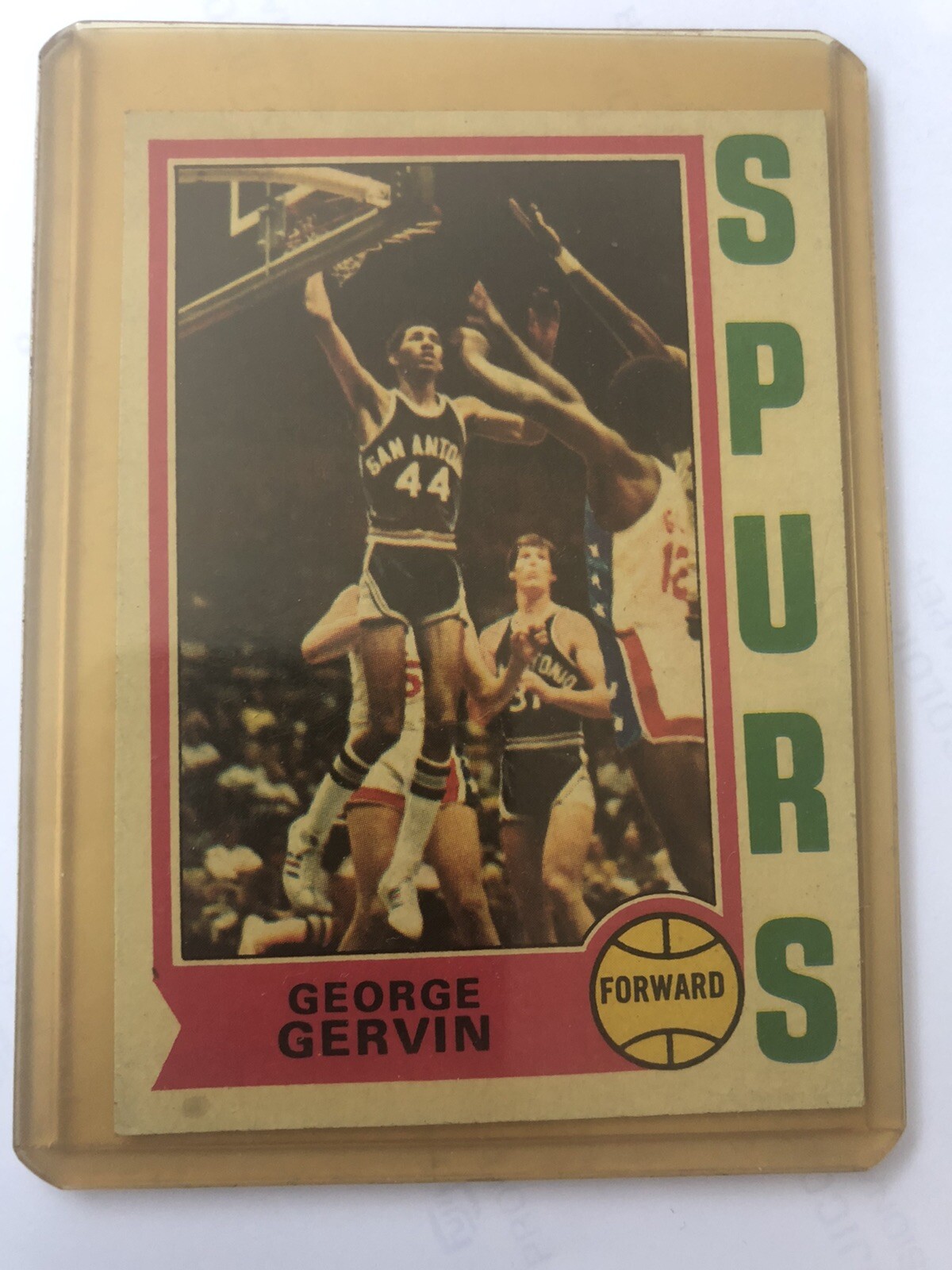 George Gervin 1974 Topps Rookie Basketball Card #196 | eBay