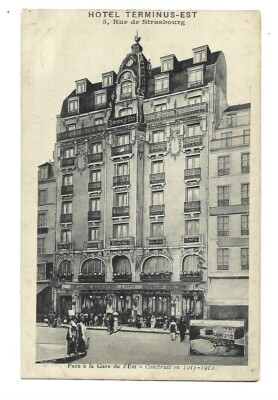 75 PARIS HOTEL TERMINUS EST | eBay