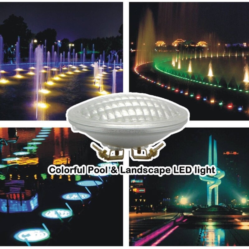 Corlorful Pool Lights Waterproof IP65 LED Landscape Lighting for ...