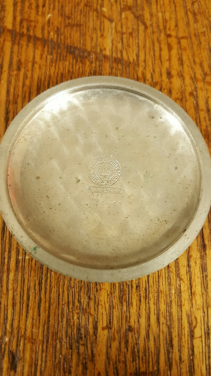 VINTAGE PHILADELPHIA WATCH CASE COMPANY- 18 SIZE CASE-SERIAL#355964 ...