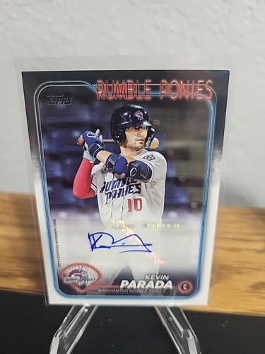 2024 Topps Pro Debut - Kevin Parada #PD-96 Autographs (AU, RC) for sale ...