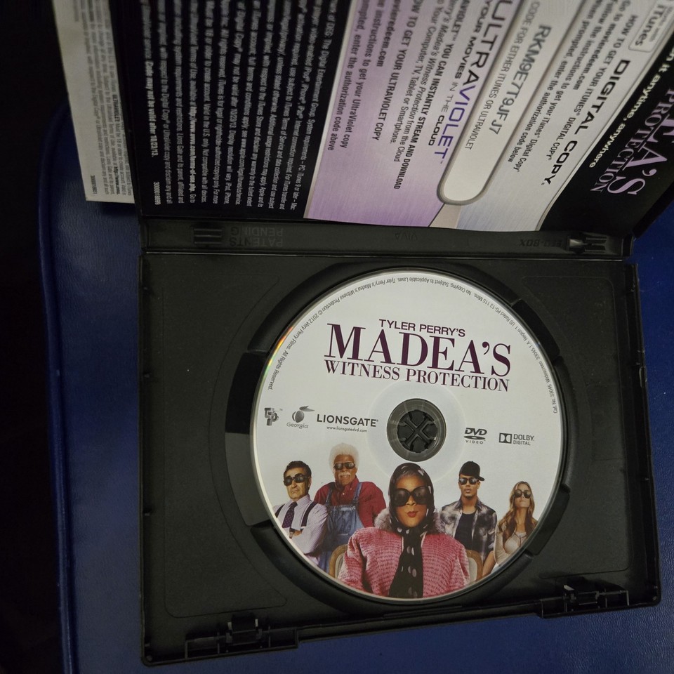 Madea's Witness Protection (DVD, 2012) 31398159544| eBay