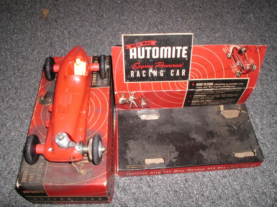 Wen Mac Automite Racing Car with box | eBay