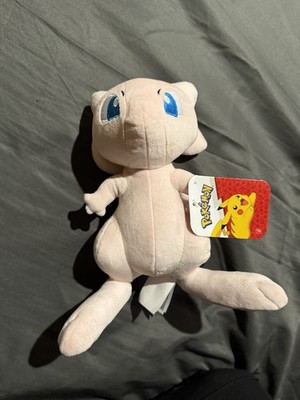 Pokémon Mew Plush Toy Jazwares Pink Stuffed Animal NWT 8” | eBay